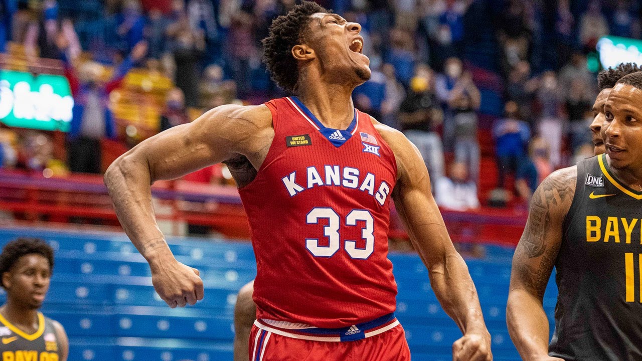 Baylor vs Kansas Men's Basketball Highlights - YouTube