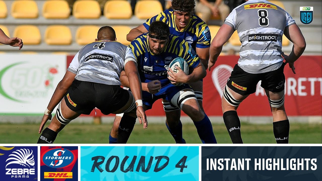 Zebre Parma v DHL Stormers | Instant Highlights | Round 4 | URC 2022/23 ...