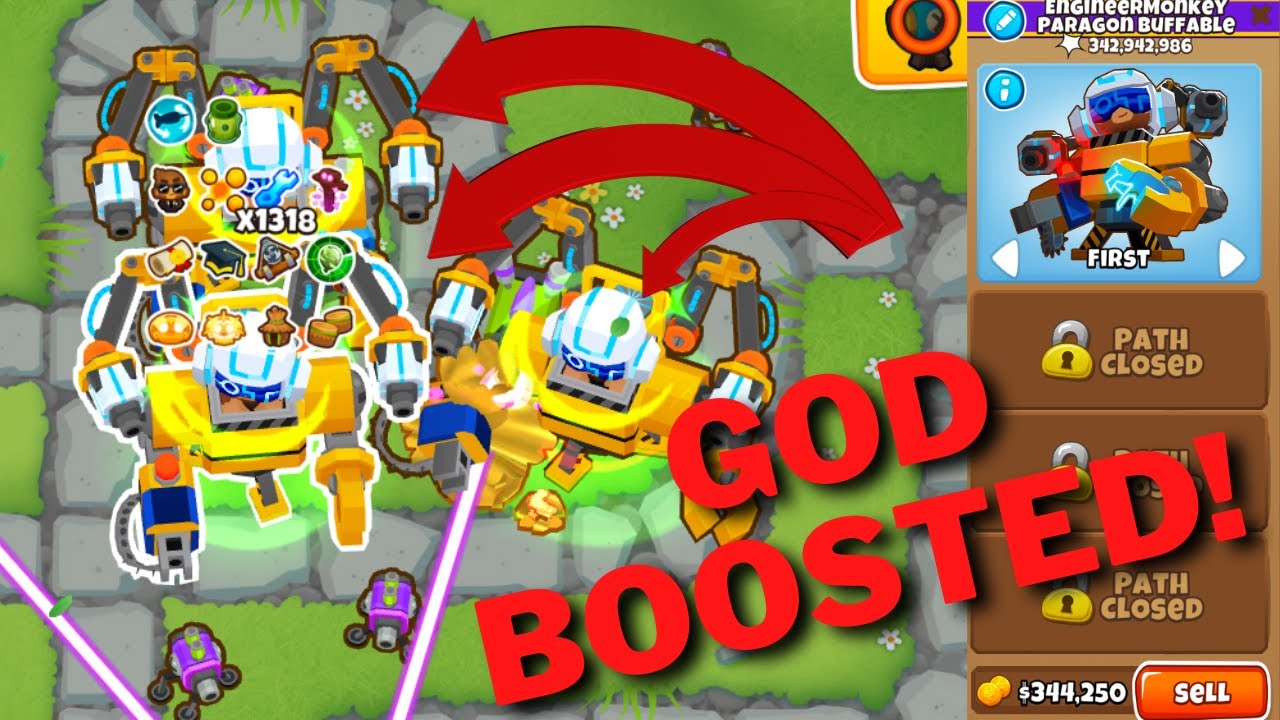 I GOD BOOSTED and ULTRABOOSTED the Monkey Engineer Paragon, MASTER BUILDER! - YouTube