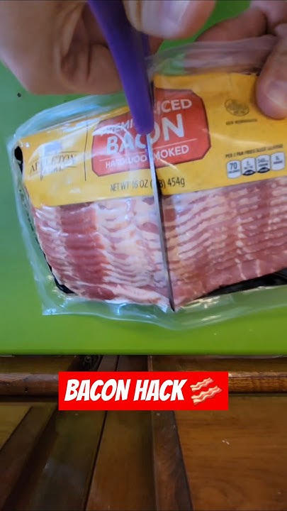 Bacon Hack 🥓 - YouTube