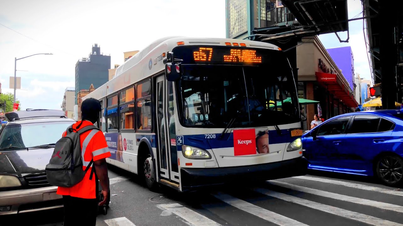 MTA New York City Bus 2015-19 New Flyer XD40 Xcelsior 7208/7221/7828 ...