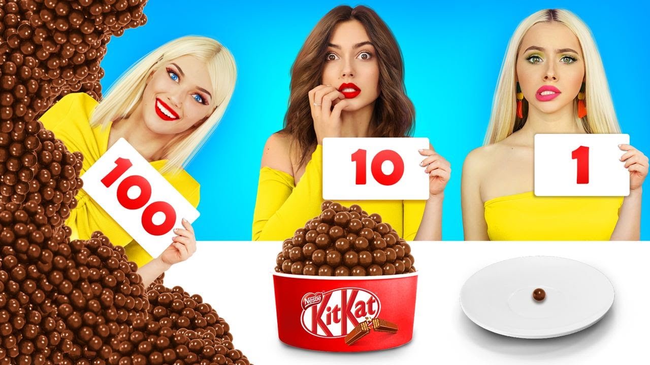 100 Layers of Food Challenge | Crazy Kitchen War by Turbo Team - YouTube