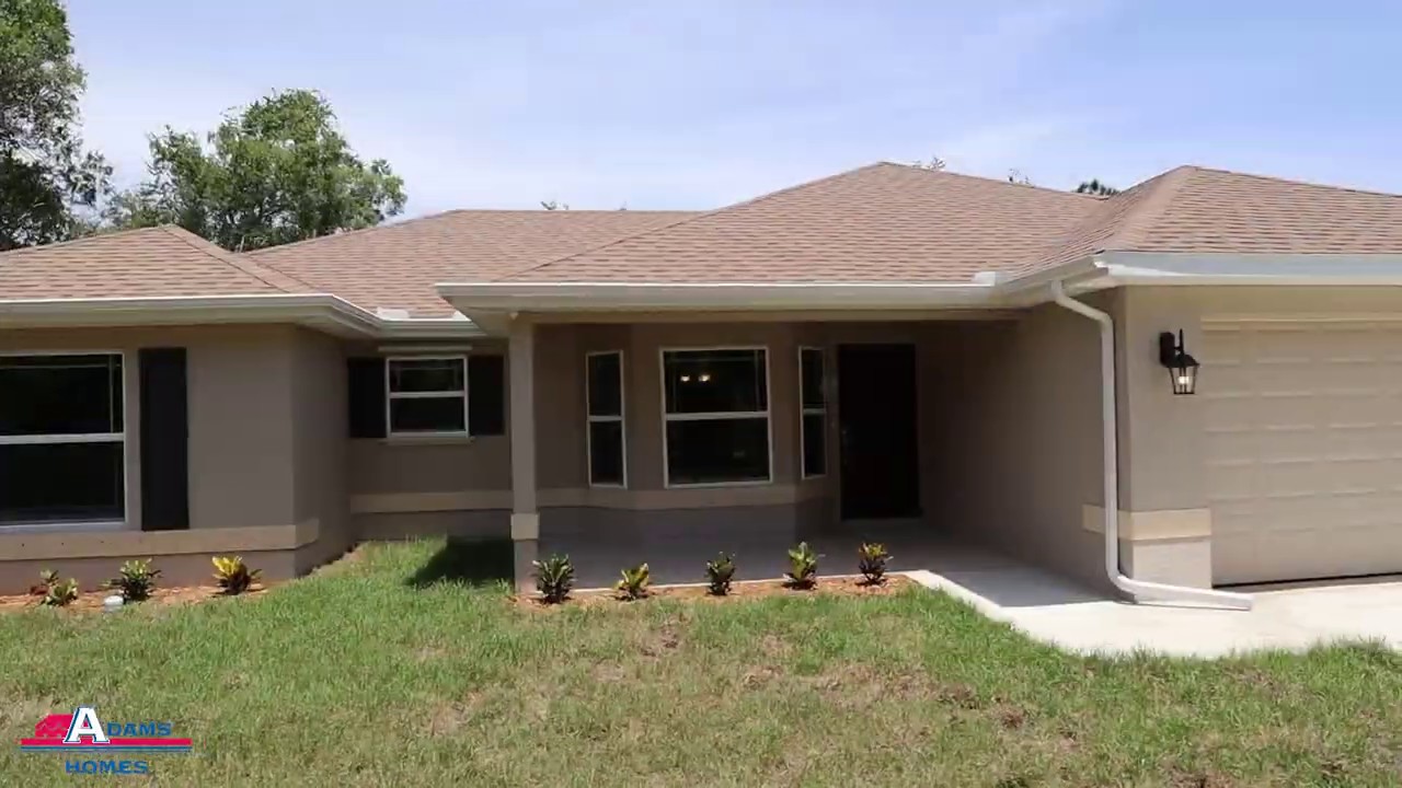 Adams Homes 1540 Floor Plan - YouTube