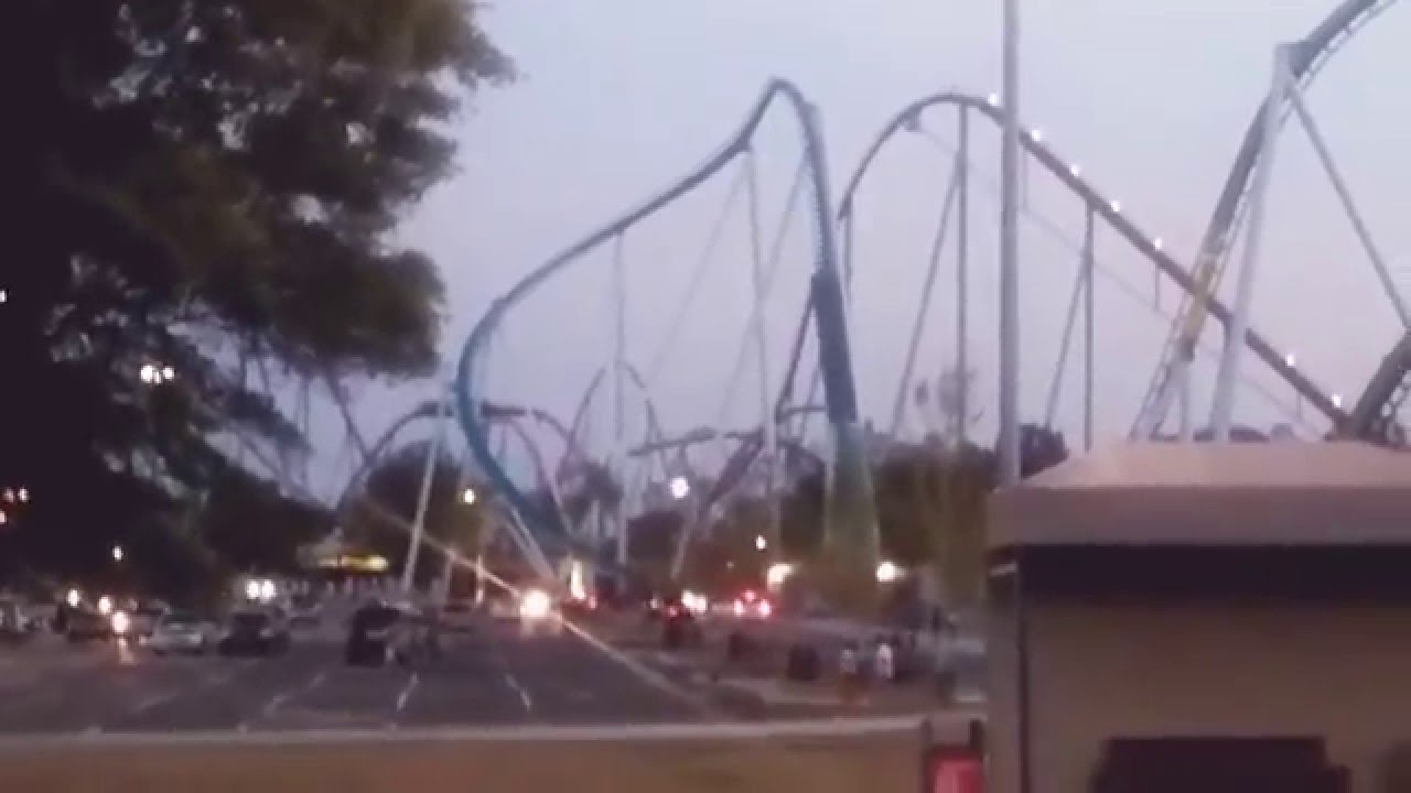 Fury 325 off ride - YouTube