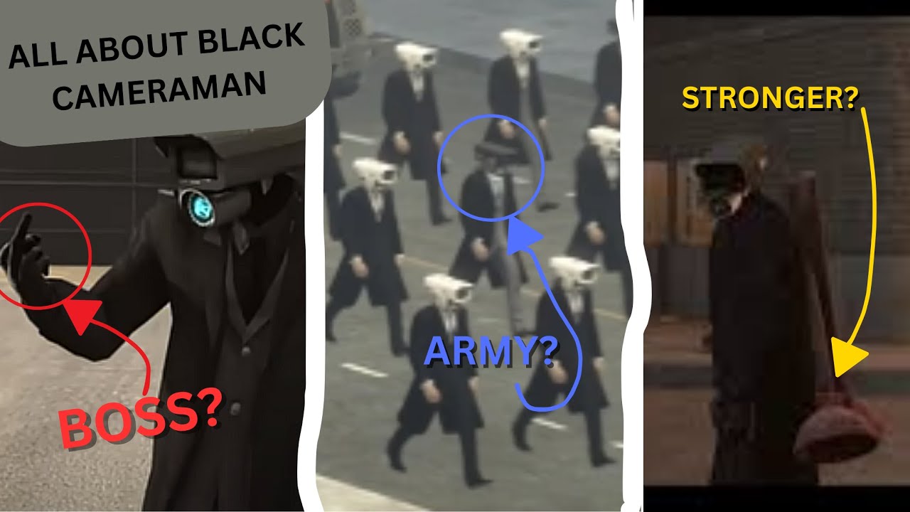 ALL ABOUT BLACK CAMERAMAN EP 1-64 | BOSS?| A WHOLE ARMY? | STRONGER ...