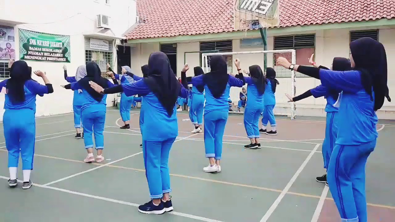 Senam poco-poco Untuk versi sekolah. - YouTube