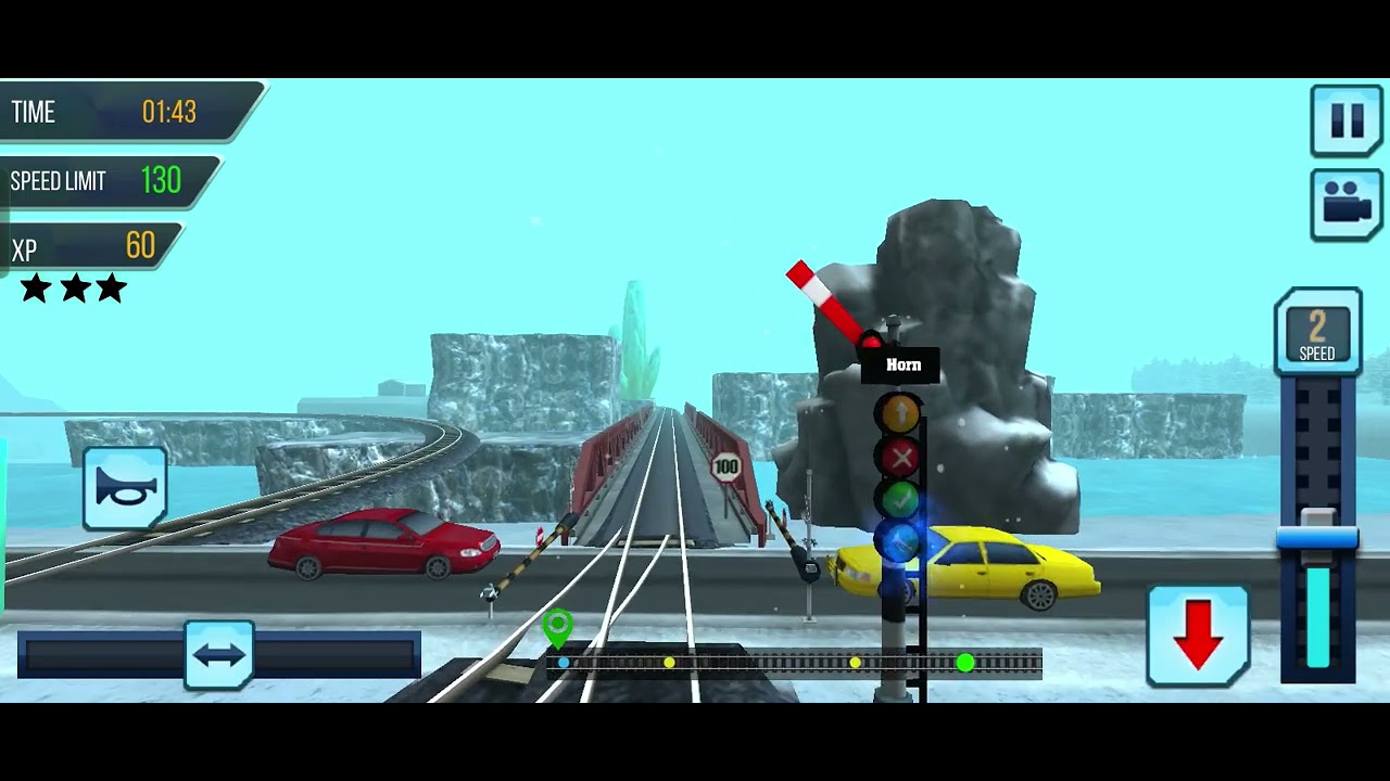 Subway Bullet Train Sim "Level-2" - YouTube
