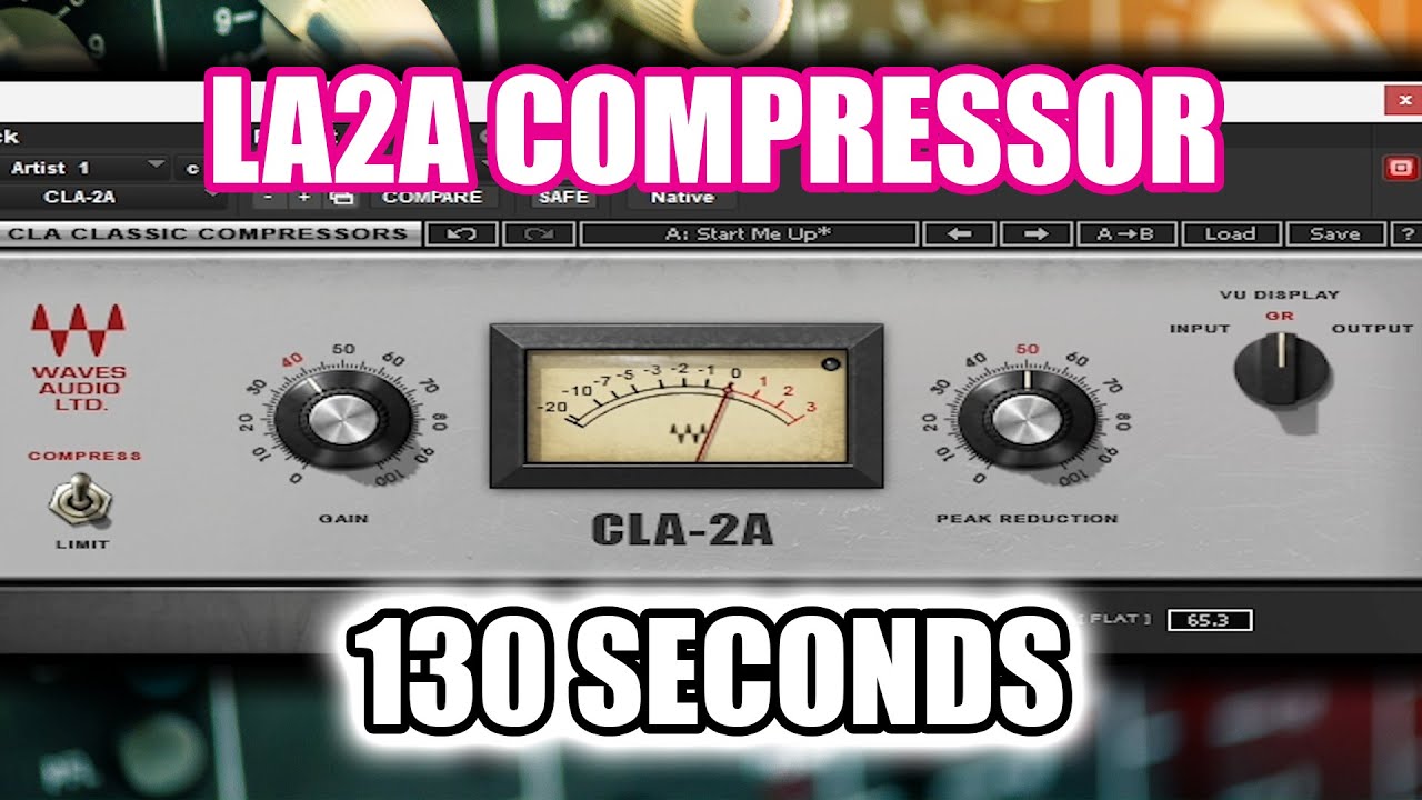 How To Use An LA-2A Compressor On Vocals In 130 Seconds - YouTube