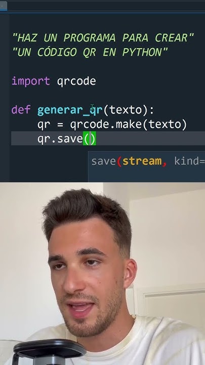 Crea Códigos Qr En Python 📱🐍 Youtube