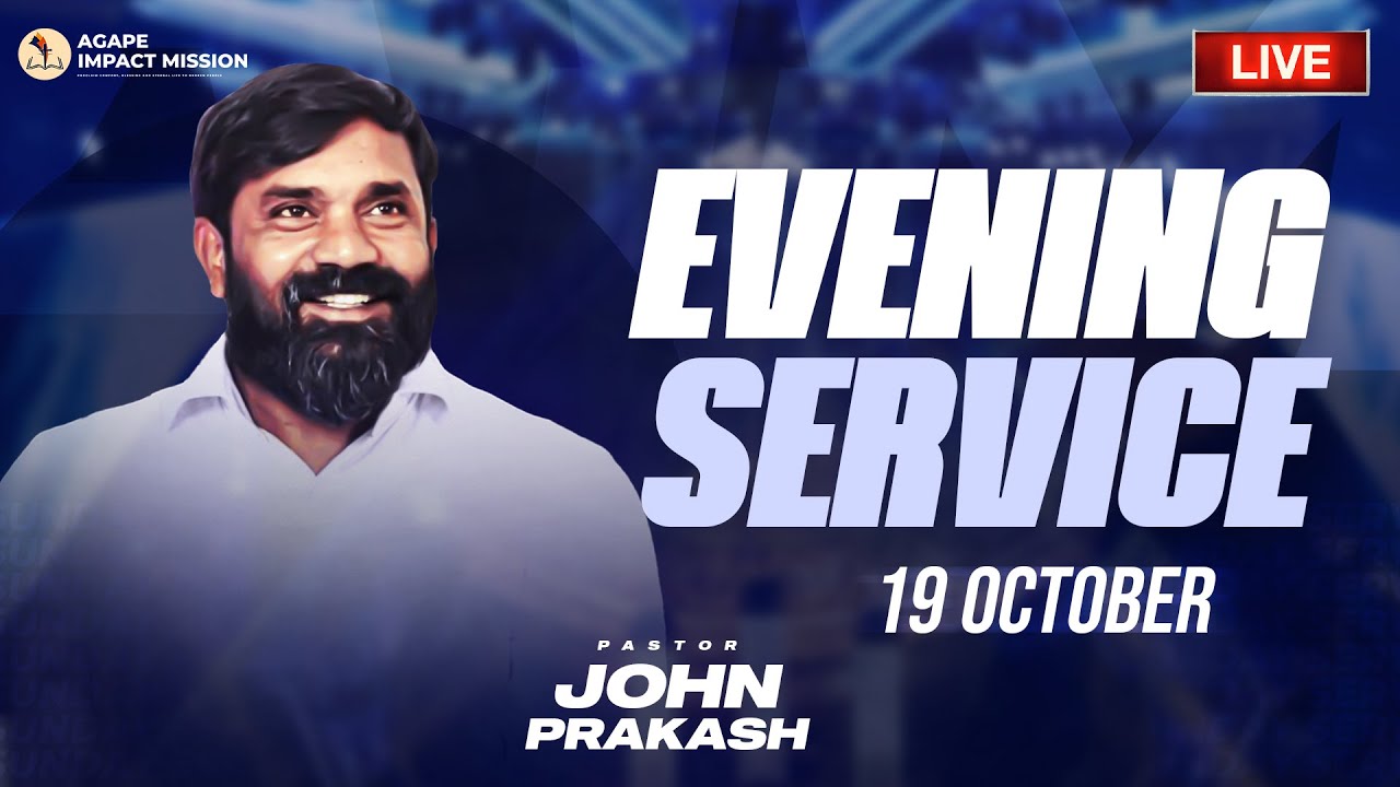 AIM Live Broadcast | Sunday Evening Service | 19th Oct 2025 - YouTube