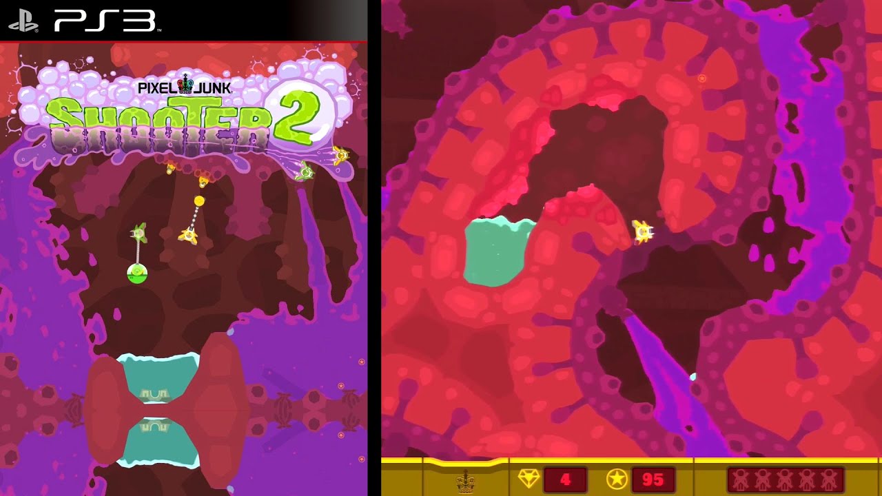 PixelJunk Shooter 2 ... (PS3) Gameplay - YouTube