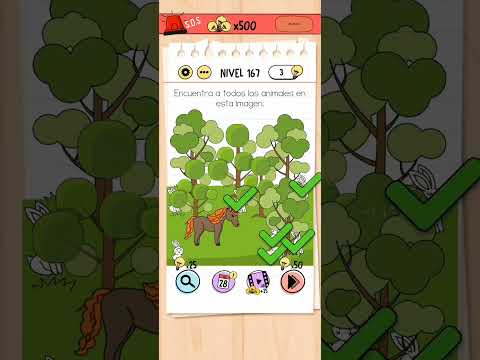 Nivel 167 - Brain Test #braintest #games #acertijosdificiles #gameplay