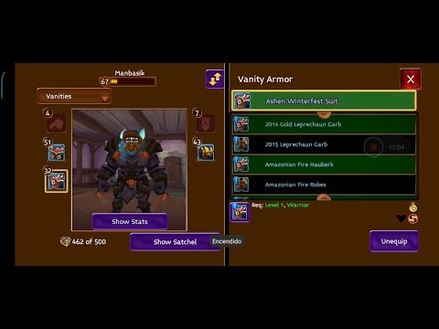 Arcane legends - Tengo el VANITY mas raro del JUEGO. - YouTube