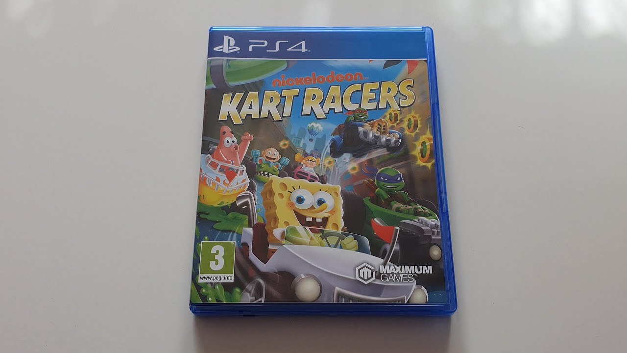 Nickelodeon Kart Racers PS4 Unboxing - YouTube