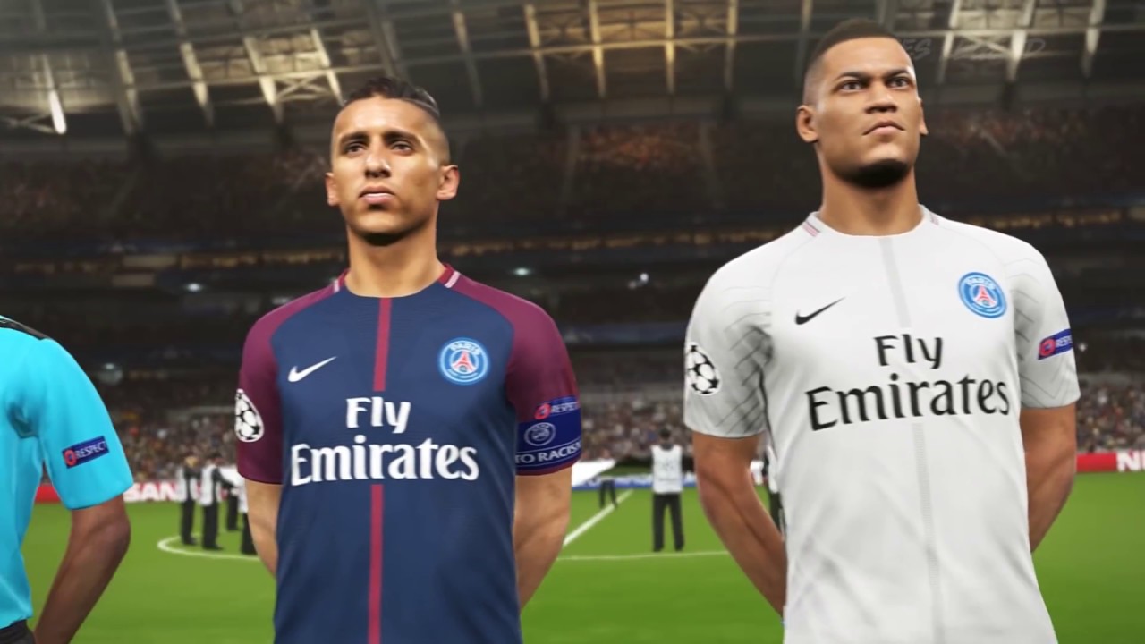 PES 2018 | Real Madrid vs PSG | Toni Kroos amazing goal | UEFA ...