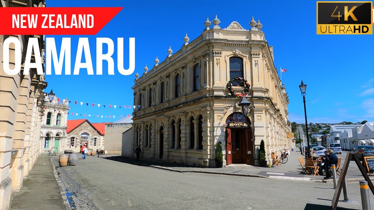 Oamaru, New Zealand | 4K Walking Tour - YouTube