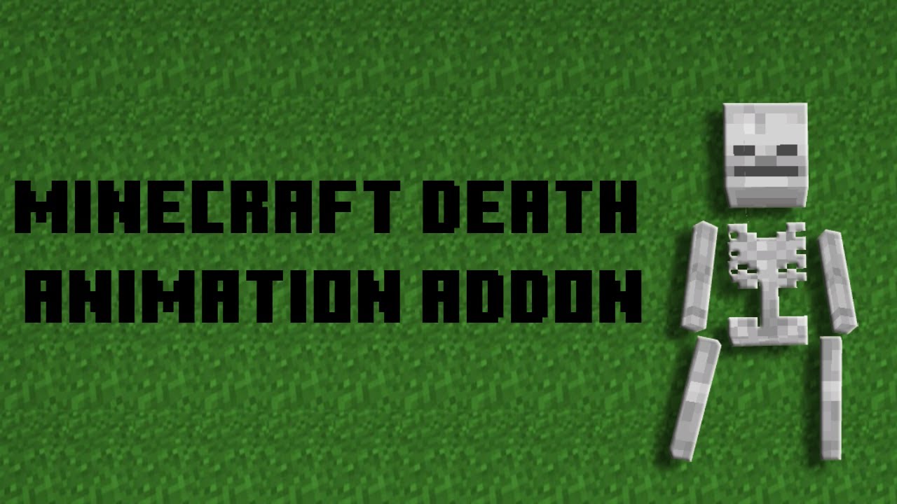 Minecraft Mob Death Animation Addon! Free Download 1.21 - YouTube