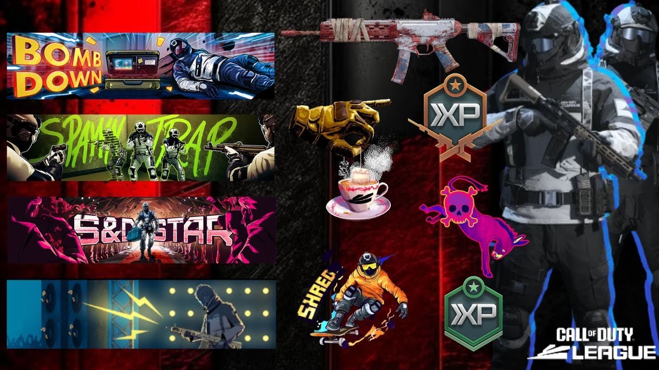 NEW SEASON 4 MW3/WARZONE: CALL OF DUTY LEAGUE FREE REWARDS! - YouTube