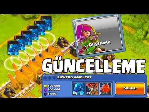 BOL ÖDÜLLÜ YENİ ALIŞTIRMA MODU - Clash Of Clans