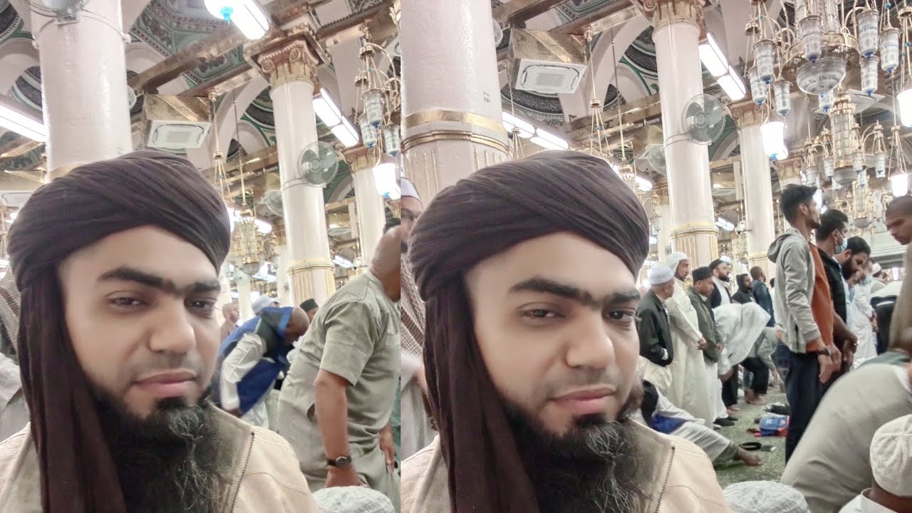 Azan e Fajar Madina Shareef Riaz ul jannah ma hazri Muhammad Nadeem ...