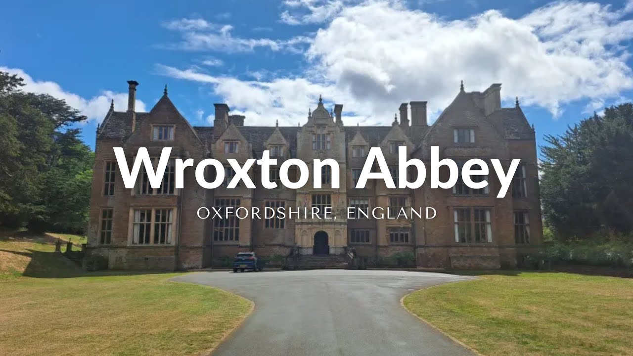 Walk Around 17th Century Jacobean MANOR House | Wroxton Abbey - YouTube