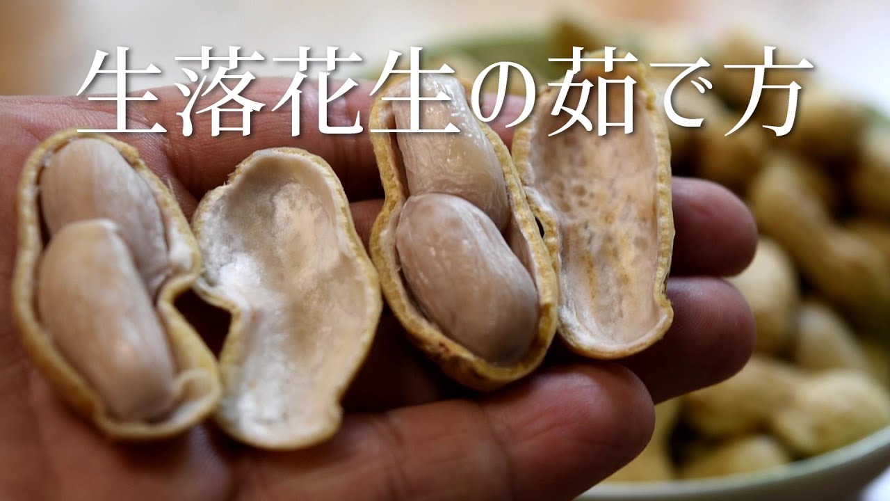 How to make Japanese Boiled peanuts! - YouTube