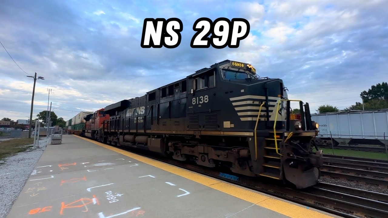NS 8138 Leads NS 27P In Elkhart While I Try Out My Cousins Camera. - YouTube