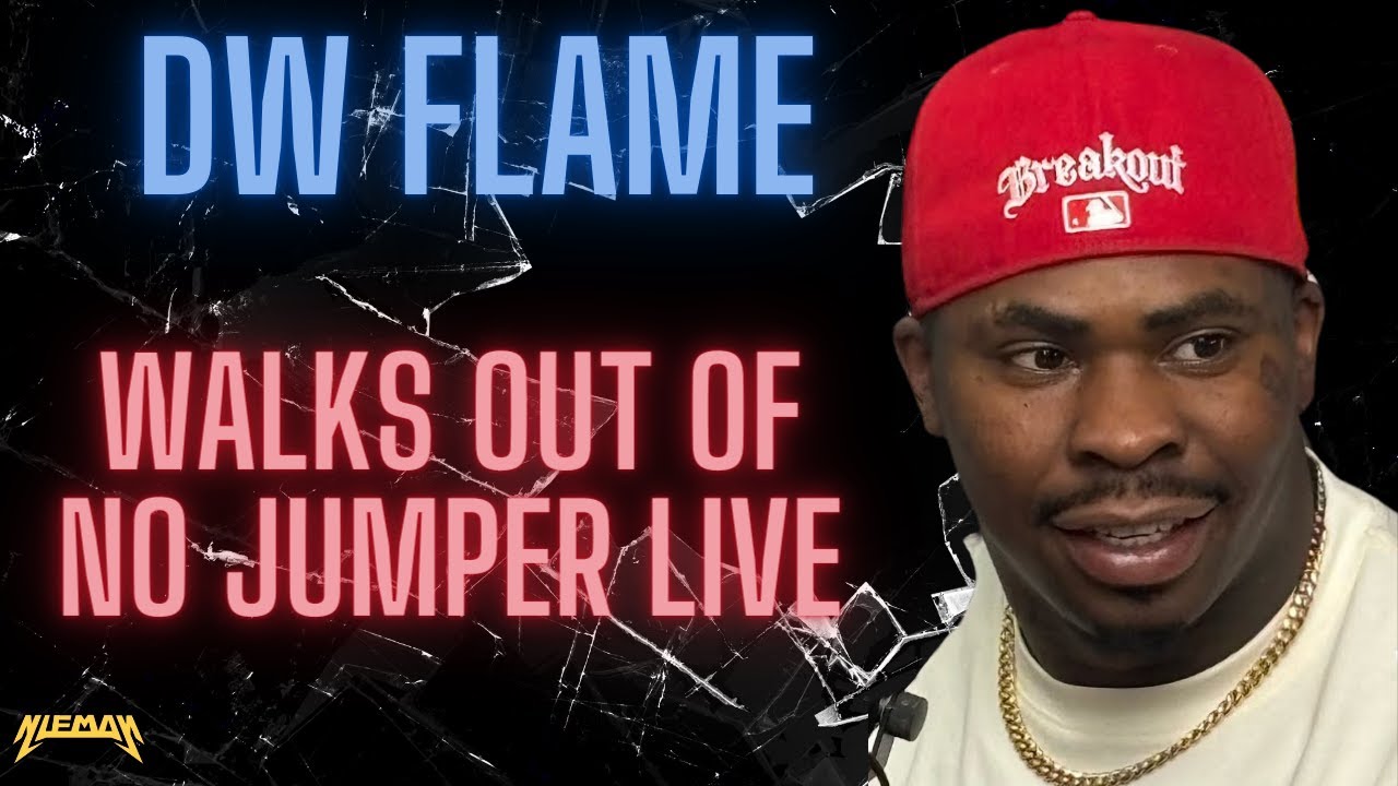 ADAM22 VILOTES DW FLAME AND HE WALKS OUT LIVE! #nojumper #adam22 # ...