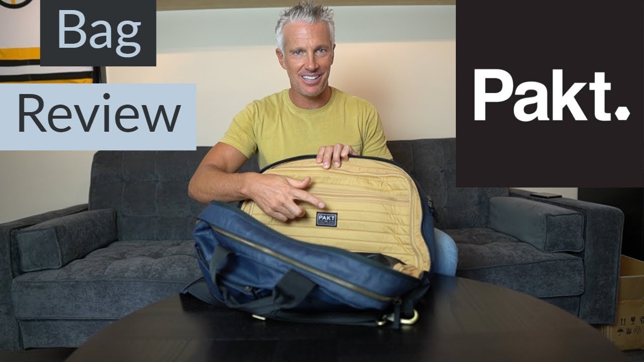 Pakt One Travel Bag Review - YouTube