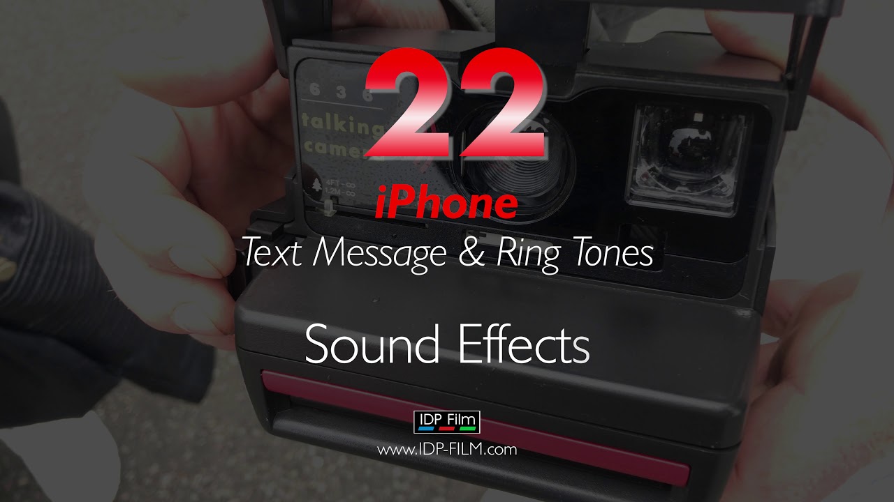iPhone Message Sound Effects HD - MOBILE Ring Tones 22 - Text Tone ...