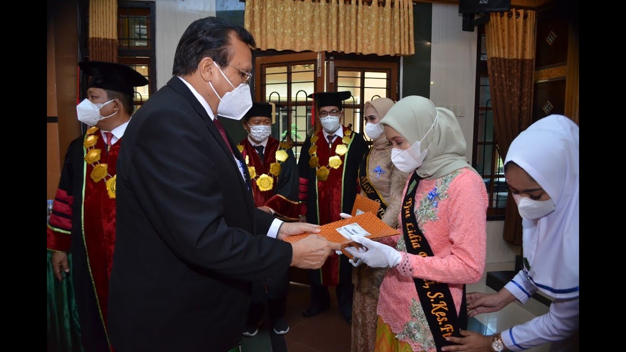 Yudisium Program Studi Fisioterapi Non Reguler - YouTube