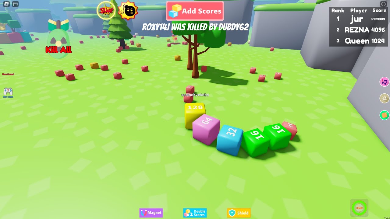 Playing Worm 2048 - YouTube