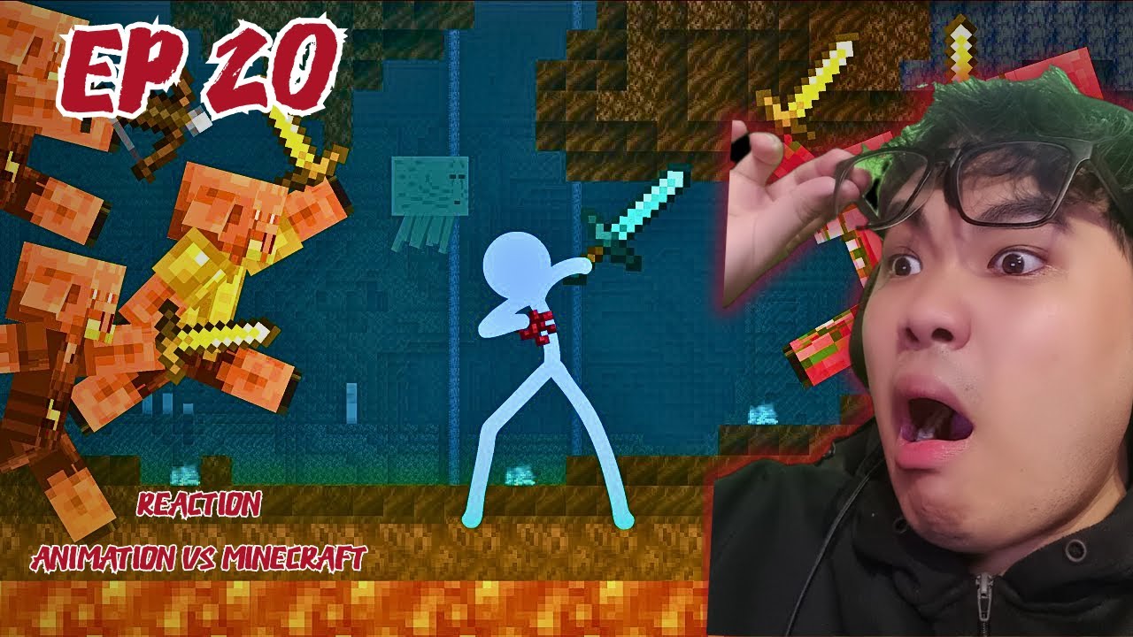 Reaction Animation VS. Minecraft EP 20 มีเงินเป็นน้อง มีทองหมูไม่ตี ...