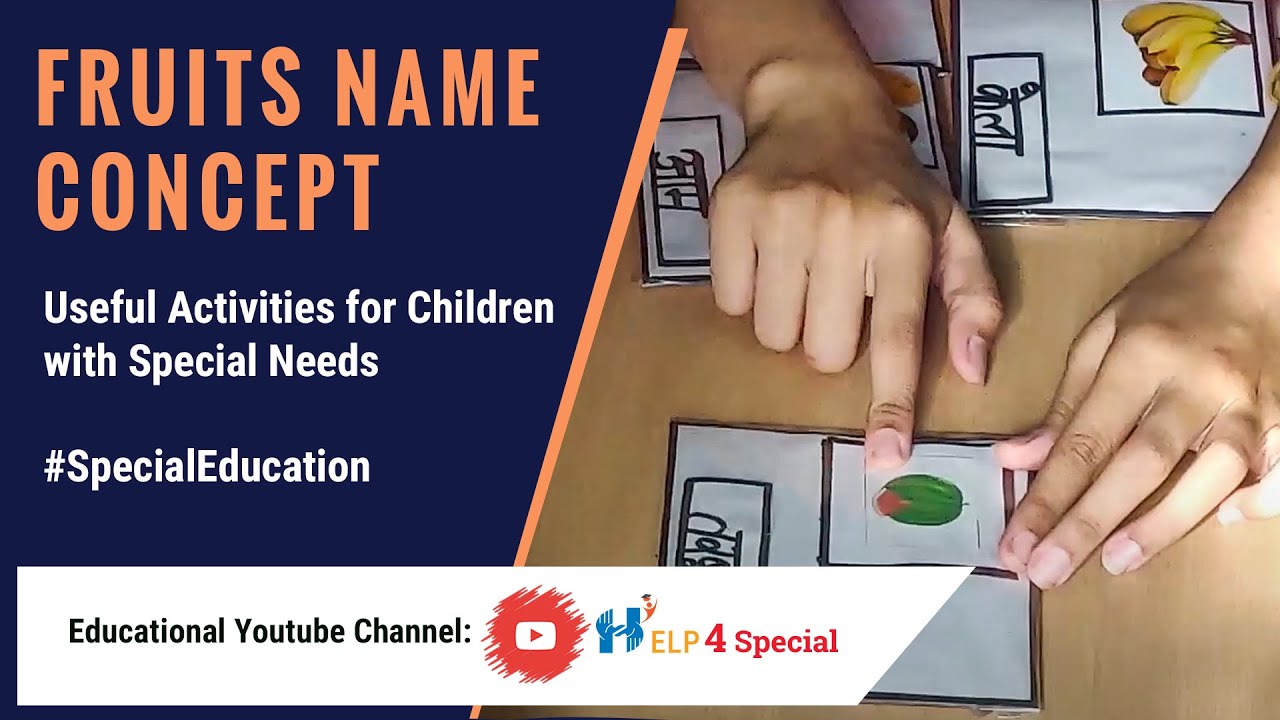 Special Education Fruits Name Concept Training (@Help4Special ) - YouTube