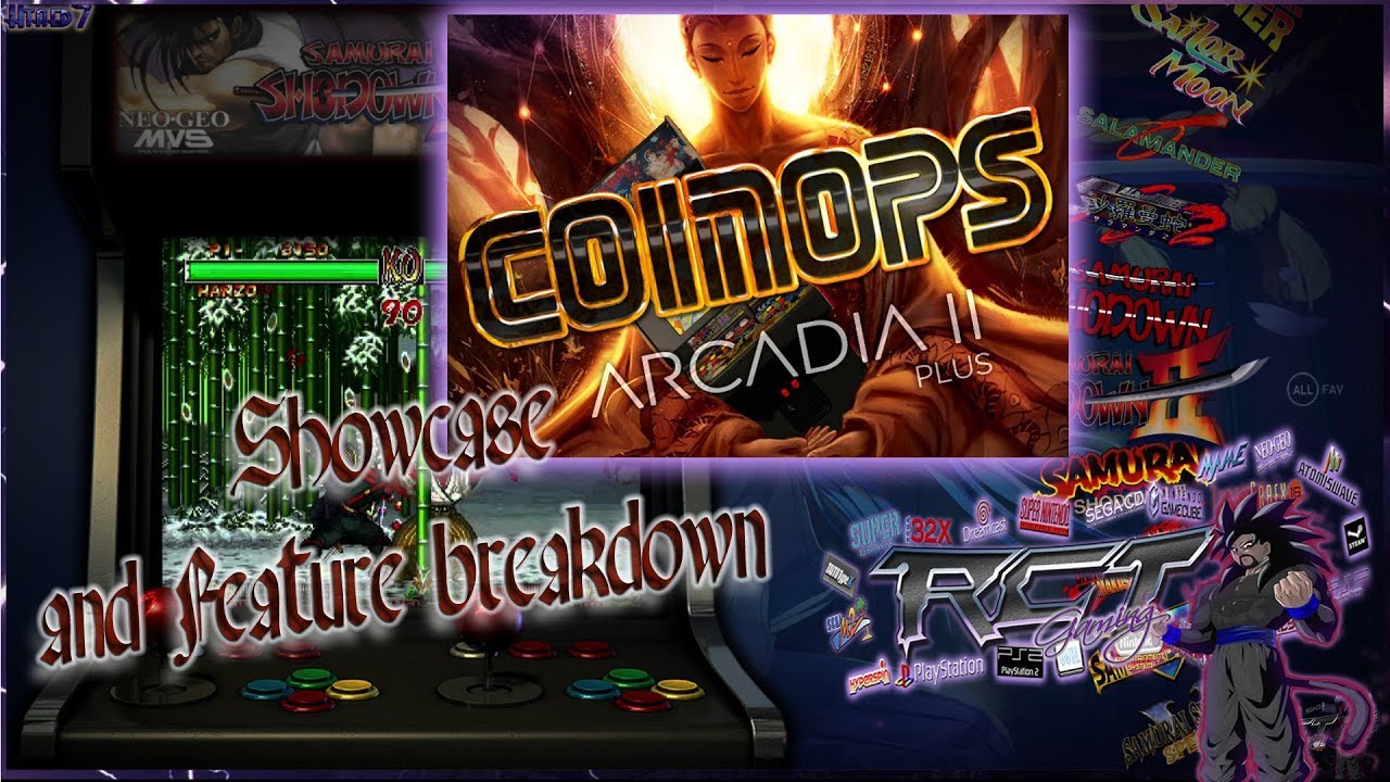 CoinOPS Arcadia 2 Plus Showcase and feature breakdown-RCT Gaming - YouTube