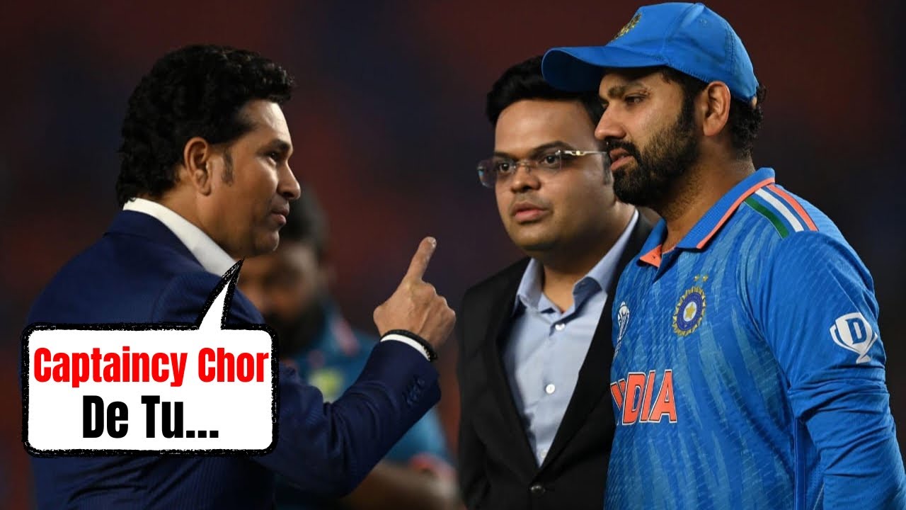 Huge Drama: Sachin Got Angry On Rohit Sharma After India Lost World Cup ...