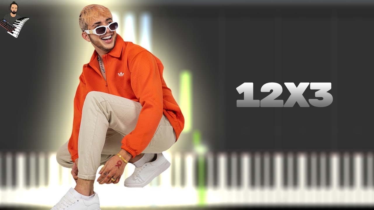 DEKKO - 12x3 | Instrumental Piano Tutorial / Partitura / Karaoke / MIDI ...