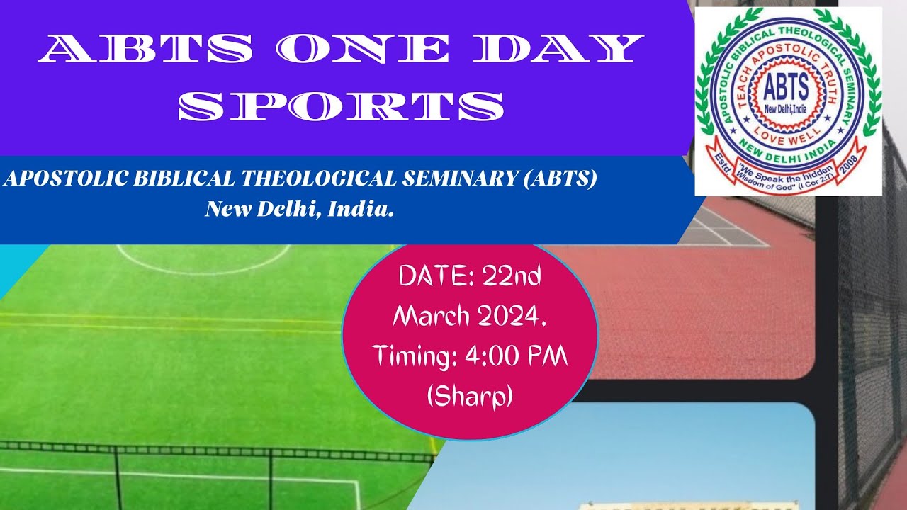 ABTS ONE DAY SPORTS -22nd March 2024. - YouTube