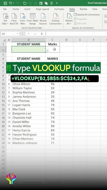 Create List In A Cell Using Data Validation And Vlookup 😲💡 Exceltipstricks Excelvba Exceltips 