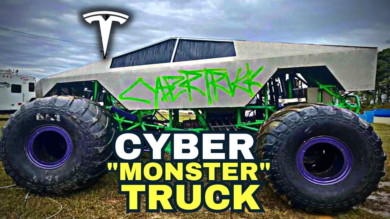 Cyber 'Monster' Truck Wows Crowds with High-Flying Stunts at Monster ...