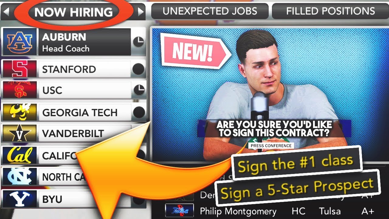 I accepted the head coaching job at... | NCAA 14 Coaching Carousel ...
