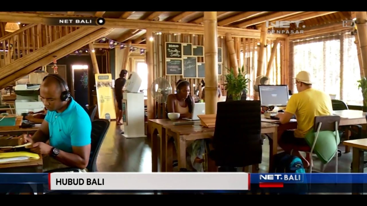 NET. BALI - COWORKING SPACE HUBUD BALI - YouTube