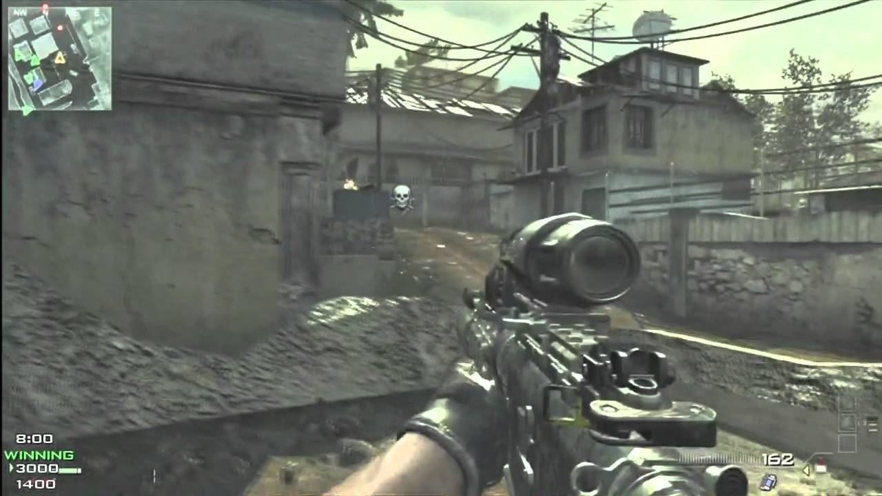 MW3 Mission TDM (M4 + M14) - YouTube