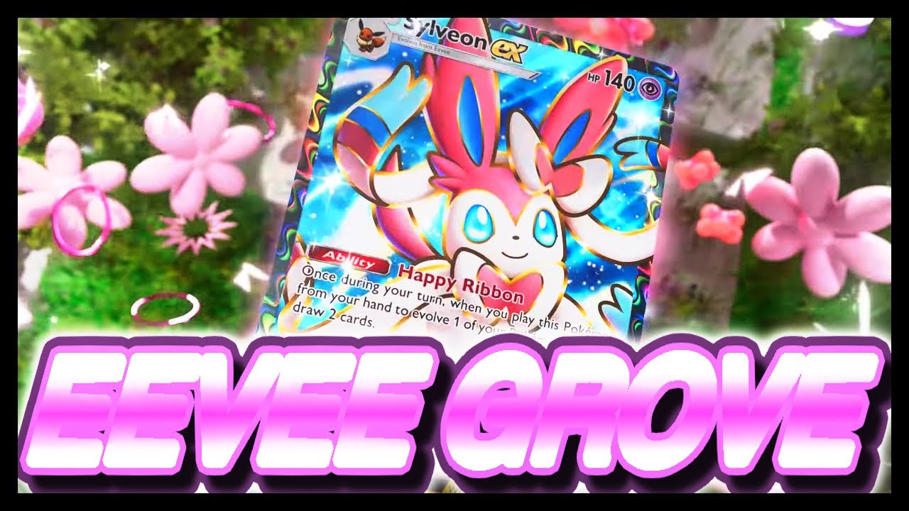 EEVEE THEMED SET! Eevee Grove Official Announcement | Pokemon Trading ...