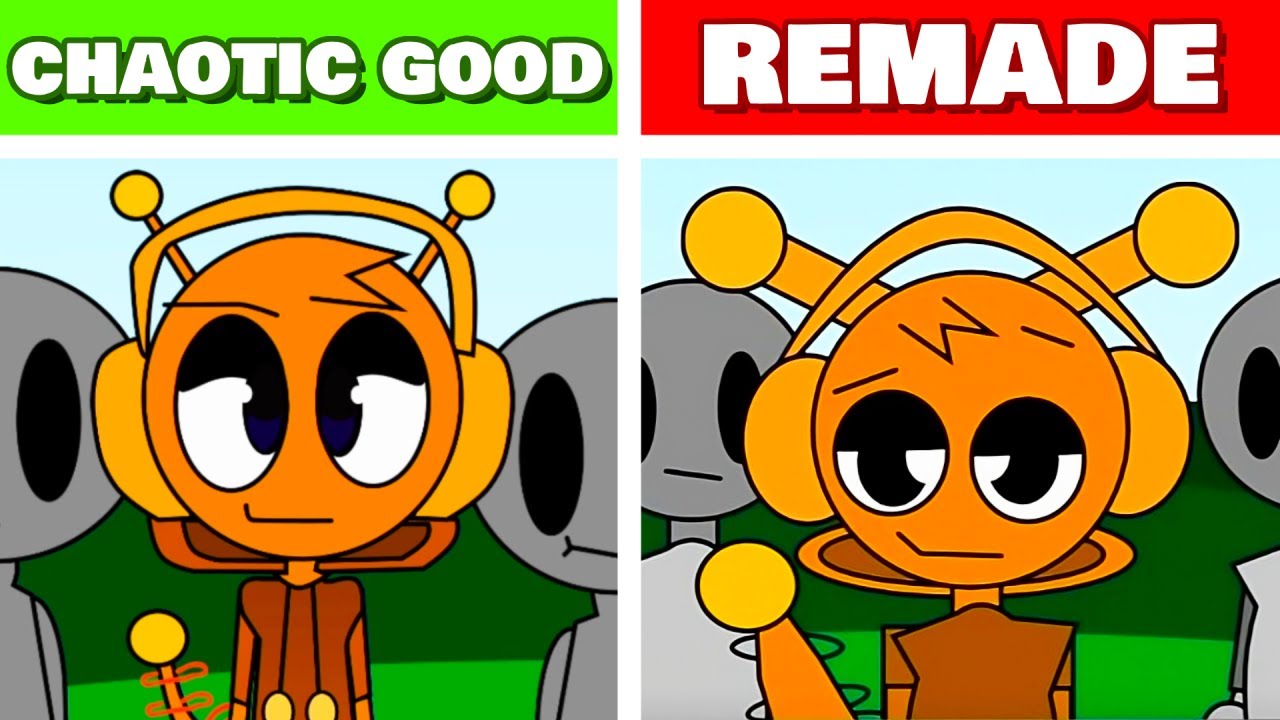 Sprunki Chaotic Good VS Chaotic Good REMADE - YouTube