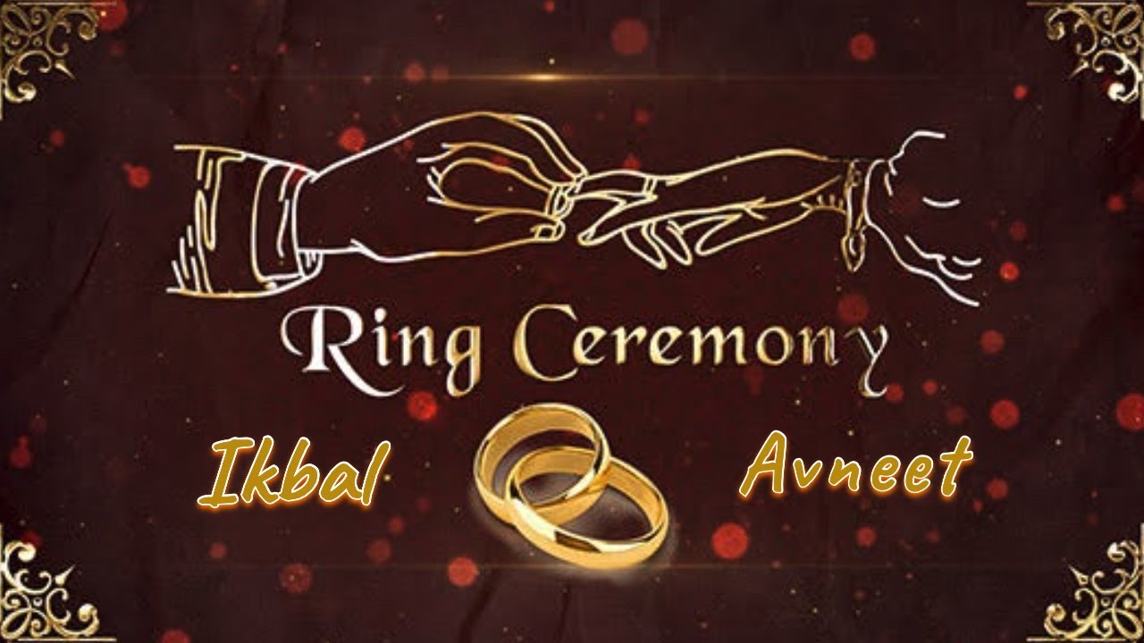 🎬LIVE RING CEREMONY//IKBAL ️AVNEET//DEEP PHOTOGRAPHY:-99145-89320 - YouTube