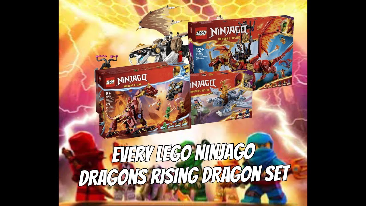 Every LEGO Ninjago Dragons Rising Dragon Set! - YouTube