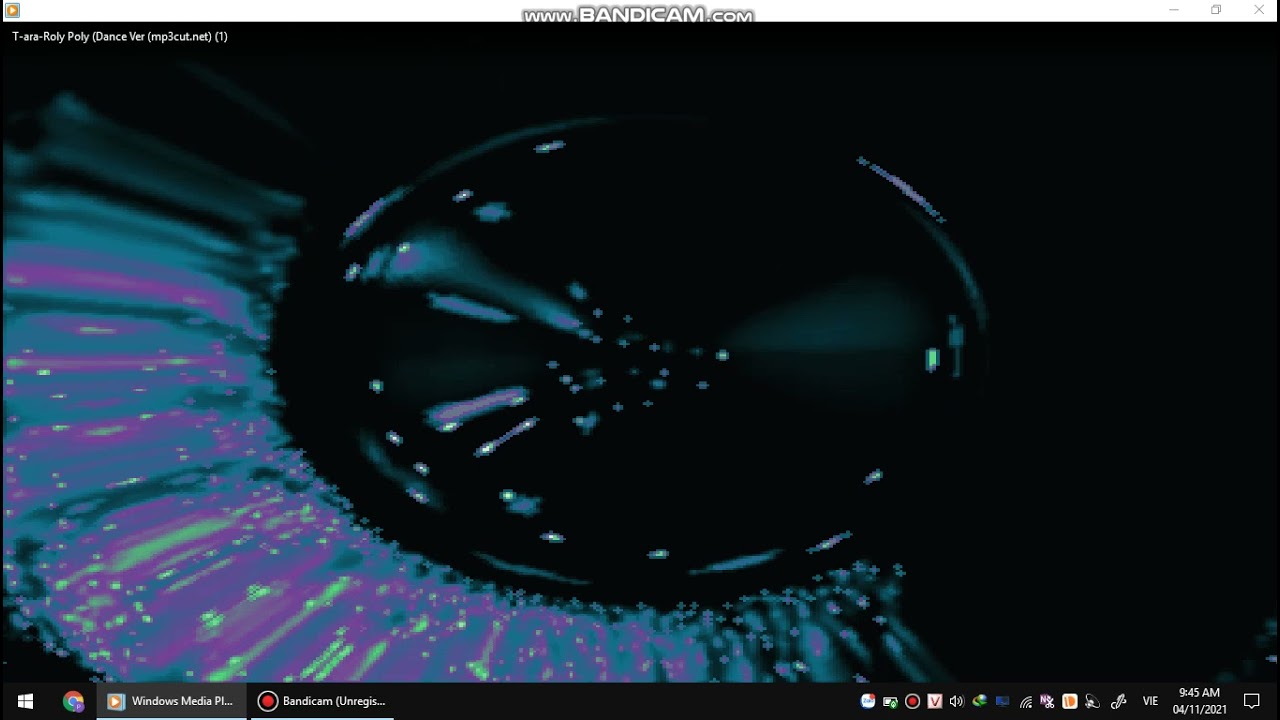 windows media player of visualization battery - brightsphere - YouTube