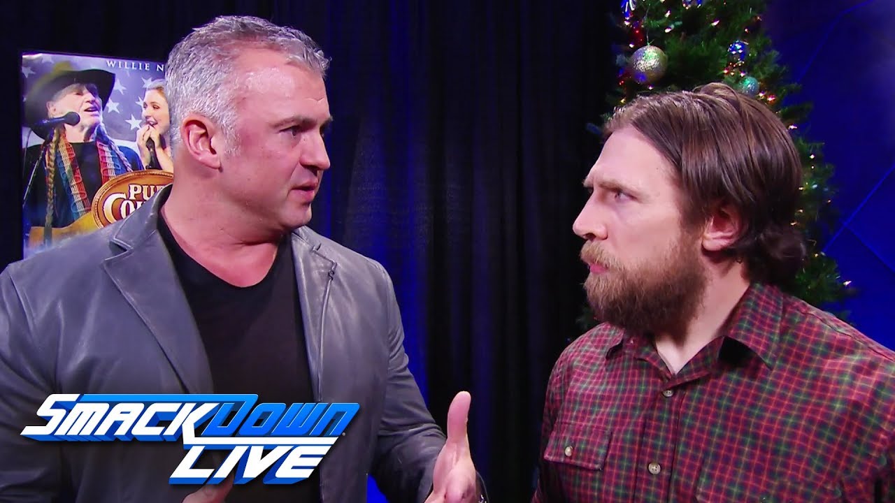 Shane McMahon & Daniel Bryan argue over the United States Title ...