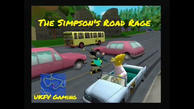 Grandpa Taxi - The Simpson's Road Rage - UKFV - YouTube
